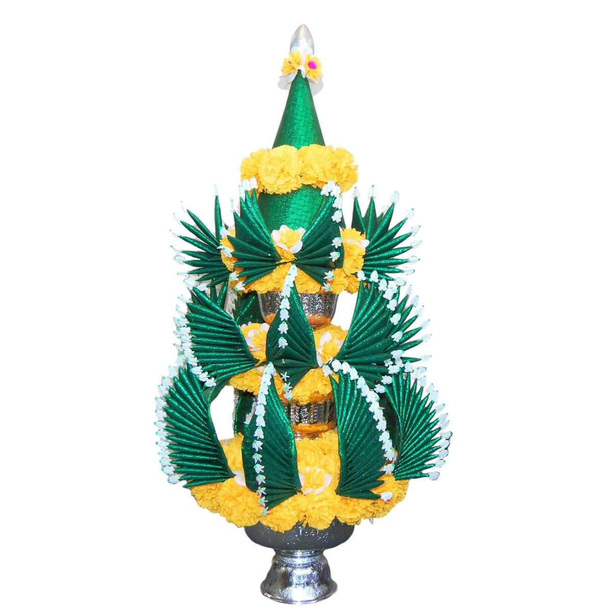 Majestic Thai Buddhist Altar Decoration 40" Tall – Uniquely Thai Lao TV