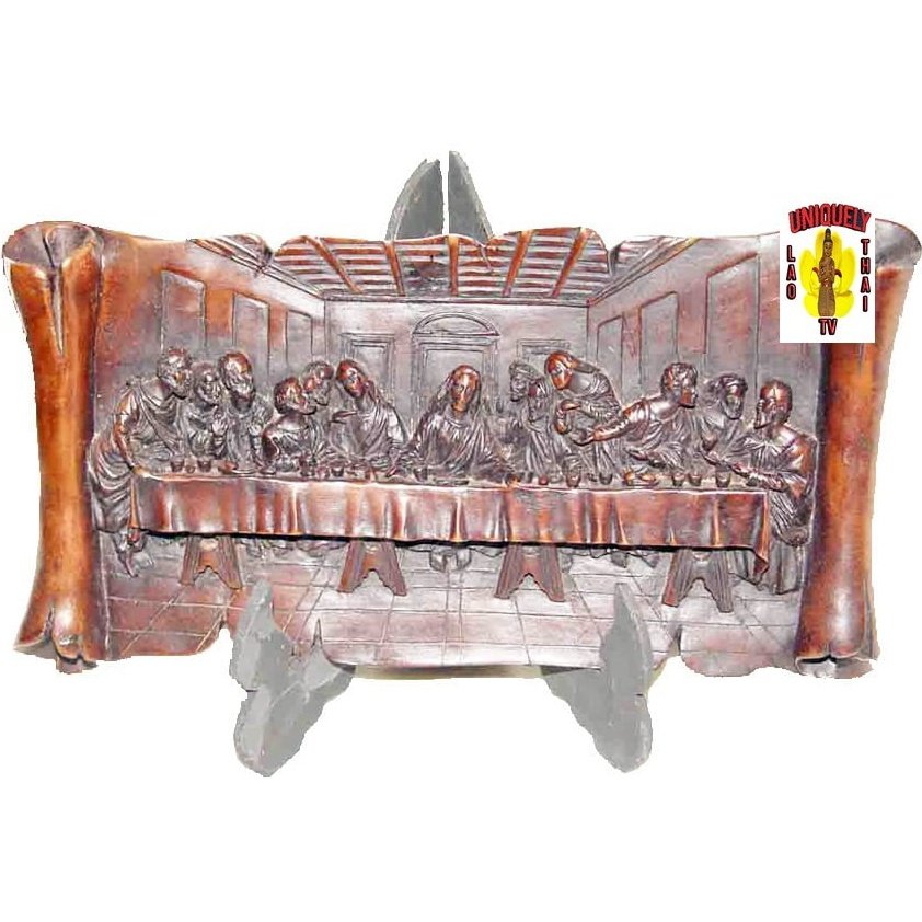 Last Supper Table Top Display 10" Wide | Uniquely Thai Lao TV